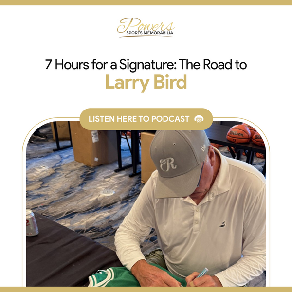Inside a Larry Bird Autograph Signing for Collectors - Powers Sports ...