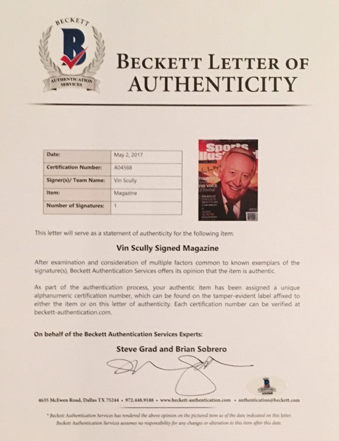 Beckett Does 3rd Party Autograph Authentication – Who is the Best ...