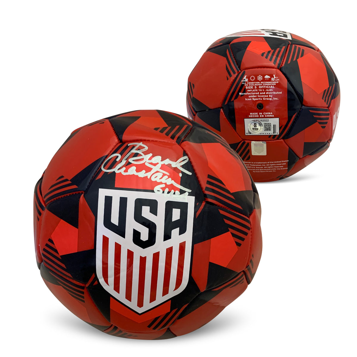 Autographed Signed Soccer Balls | Sports Memorabilia - Powers Sports ...