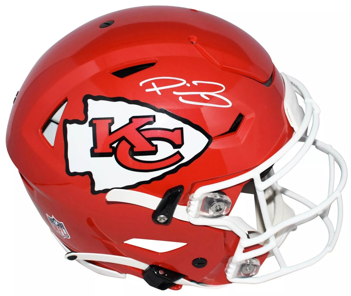 PATRICK MAHOMES SIGNED KANSAS CITY CHIEFS AUTHENTIC SPEEDFLEX HELMET B ...