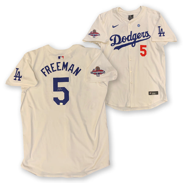 Freddie Freeman Autographed Los Angeles Dodgers 2024 World Series Sign ...