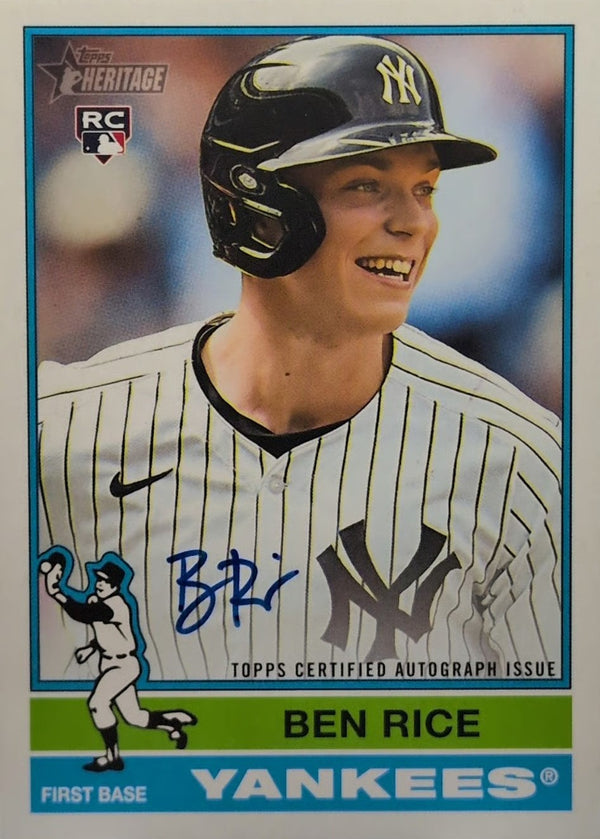 Ben Rice Autograph Signing - Powers Sports Memorabilia