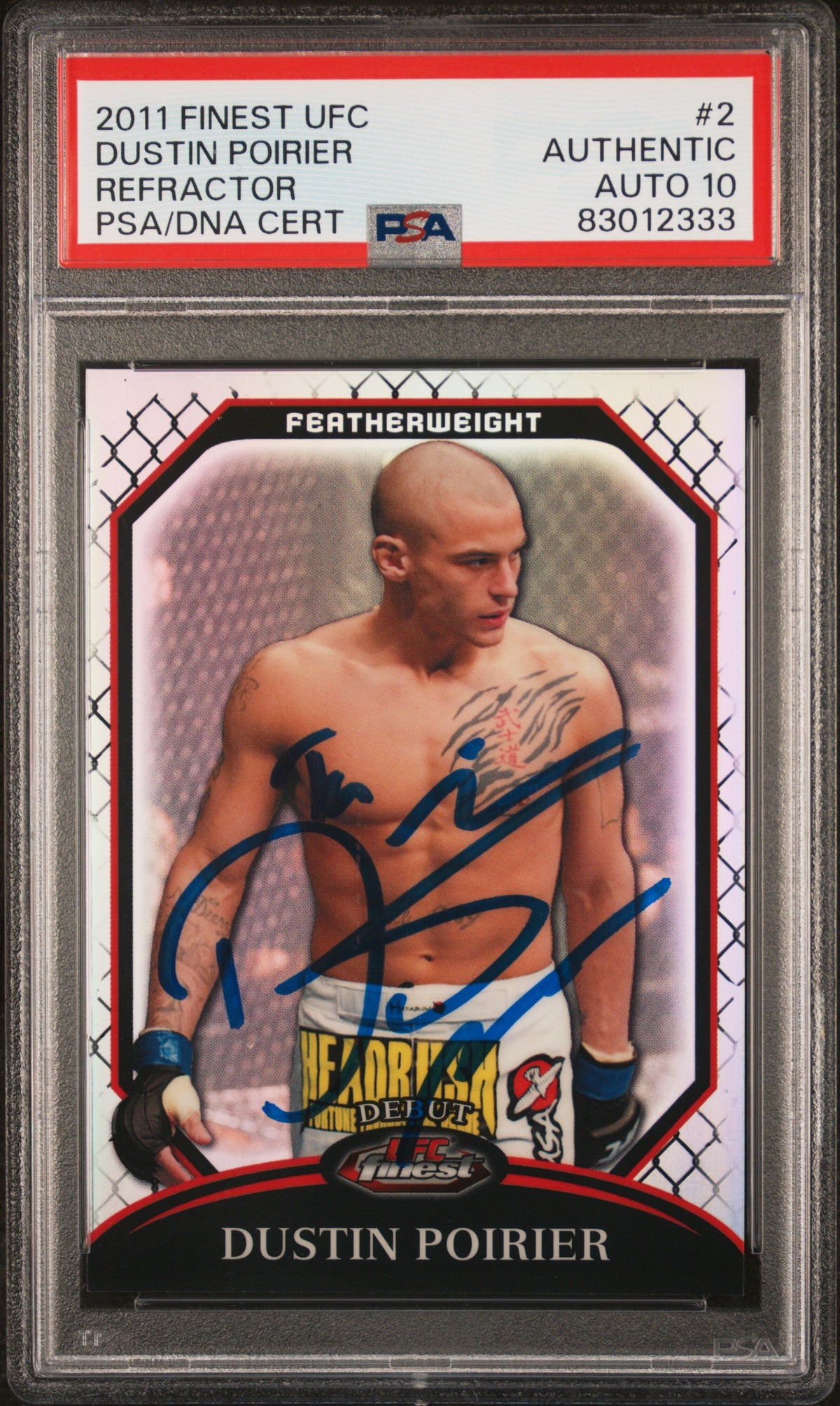 Signed MMA Trading Cards - Powers Sports Memorabilia