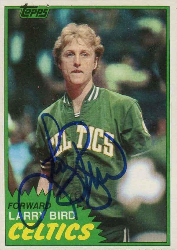 Larry Bird Autograph Signing - Powers Sports Memorabilia