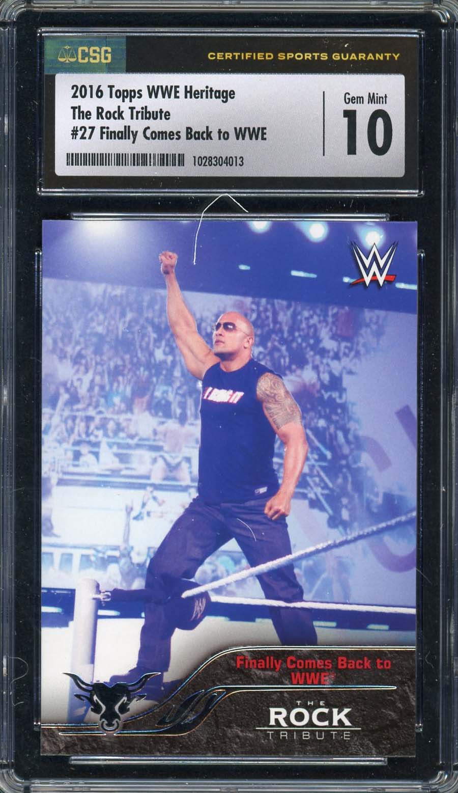 Graded Wrestling Cards - Powers Sports Memorabilia