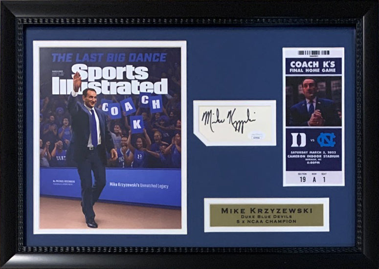Duke Basketball Autograph Collection - Powers Sports Memorabilia
