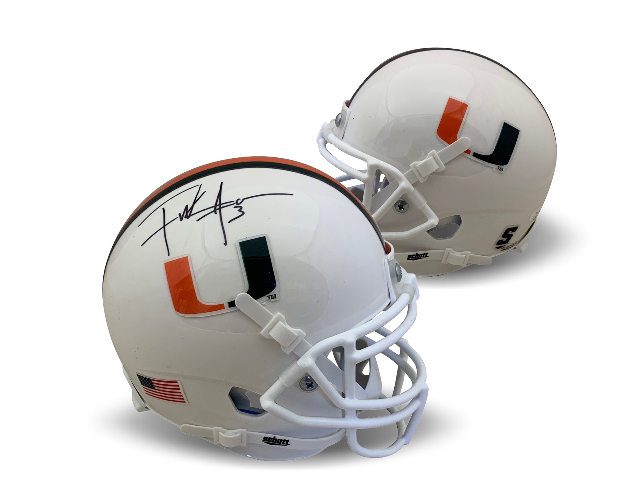 Authentic Autographed Signed Football Mini Helmets - PSA, JSA, Beckett ...